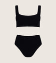 Patricia Bikini - Black | One Size Swimwear | Hunza G
