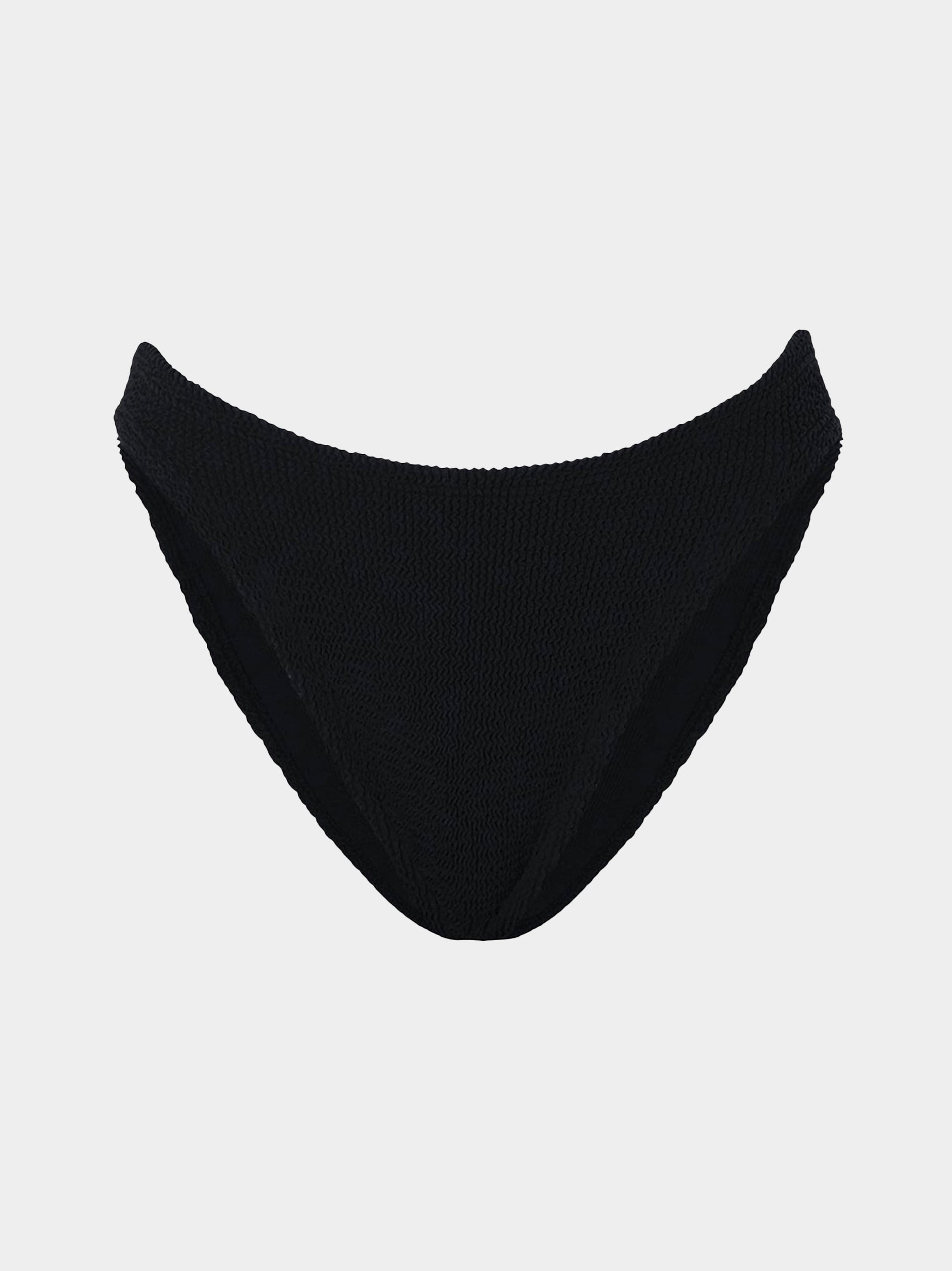 Coverage Bikini Bottom - Black | Hunza G