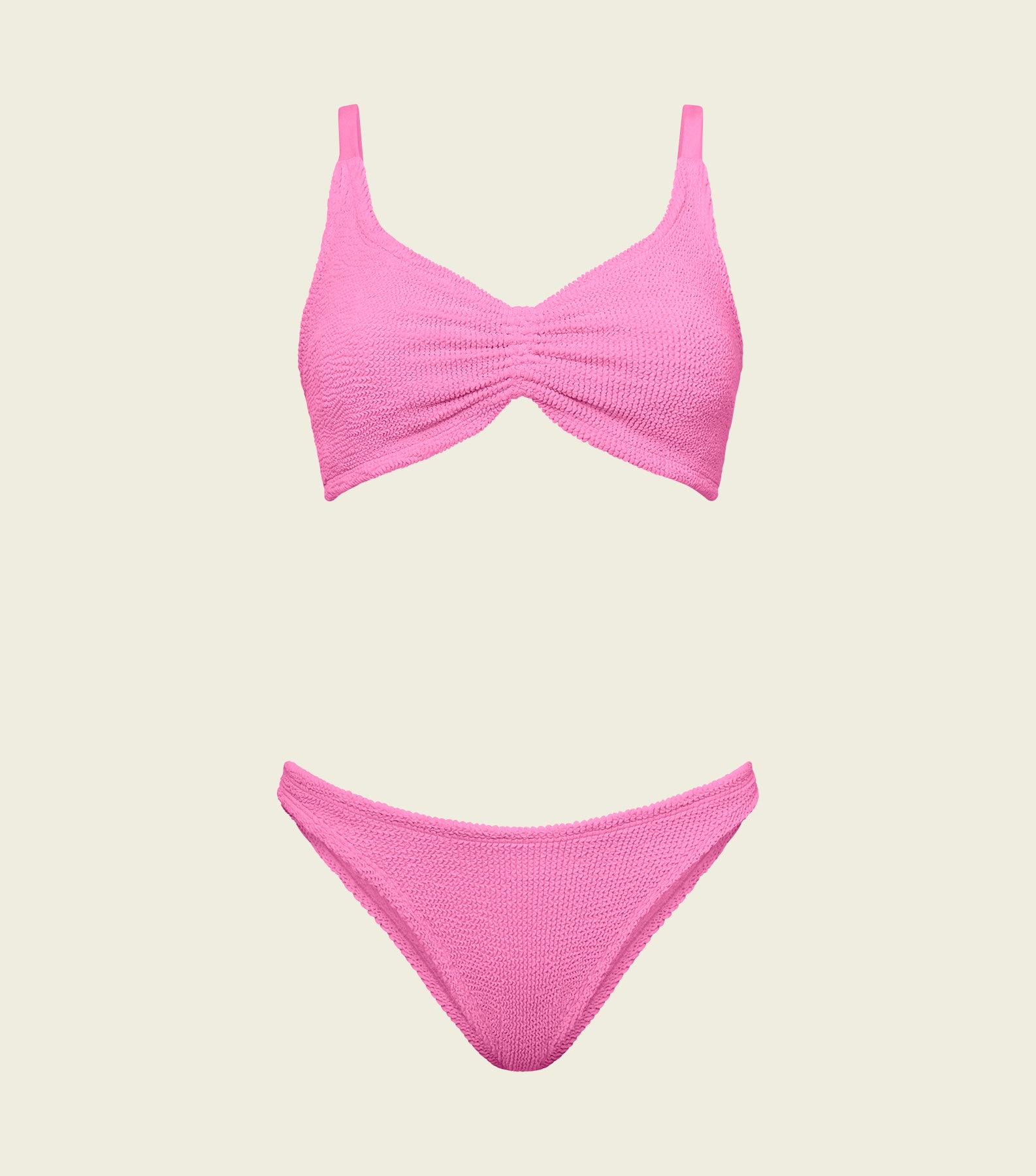 Post-Mastectomy Bikini - Bubblegum | One Size Swimwear | Hunza G