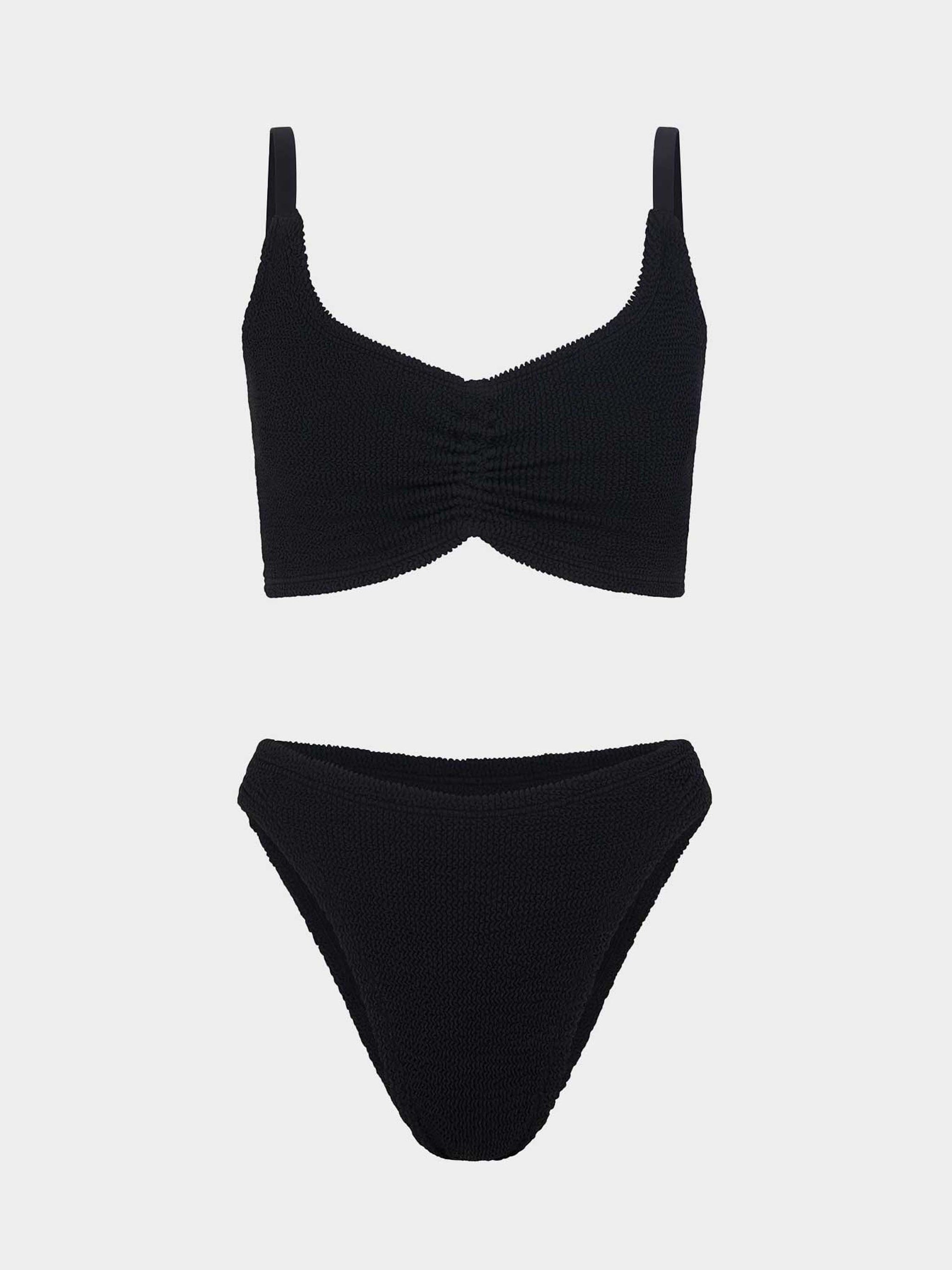 Post-Mastectomy Bikini - Black | One Size Swimwear | Hunza G
