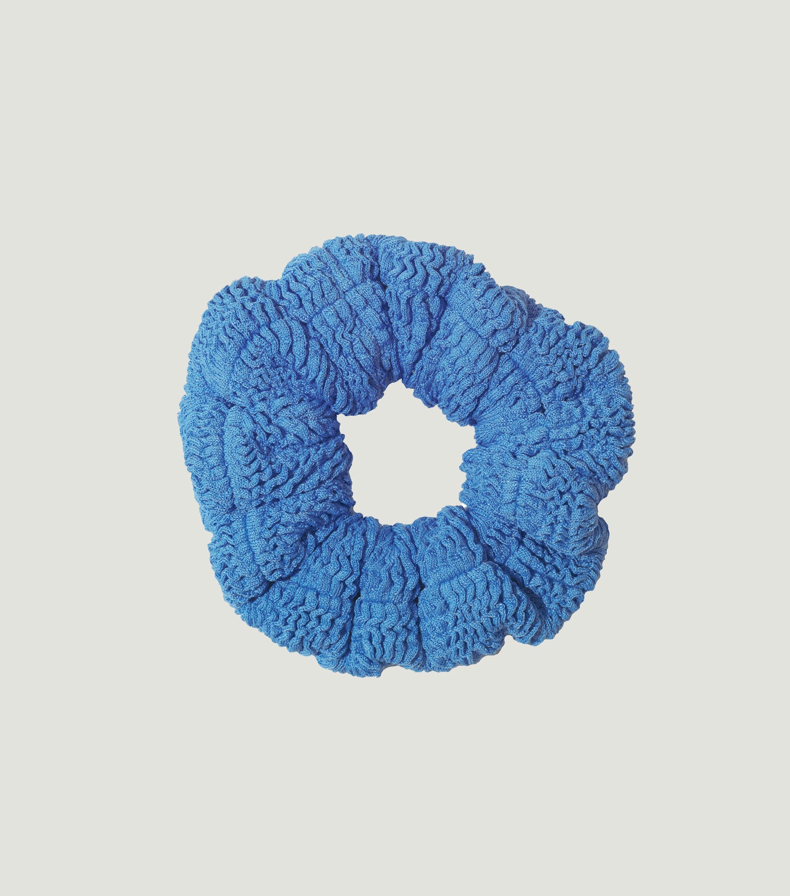 Scrunchie - Cornflower Blue | Signature Crinkle Scrunchie | Hunza G