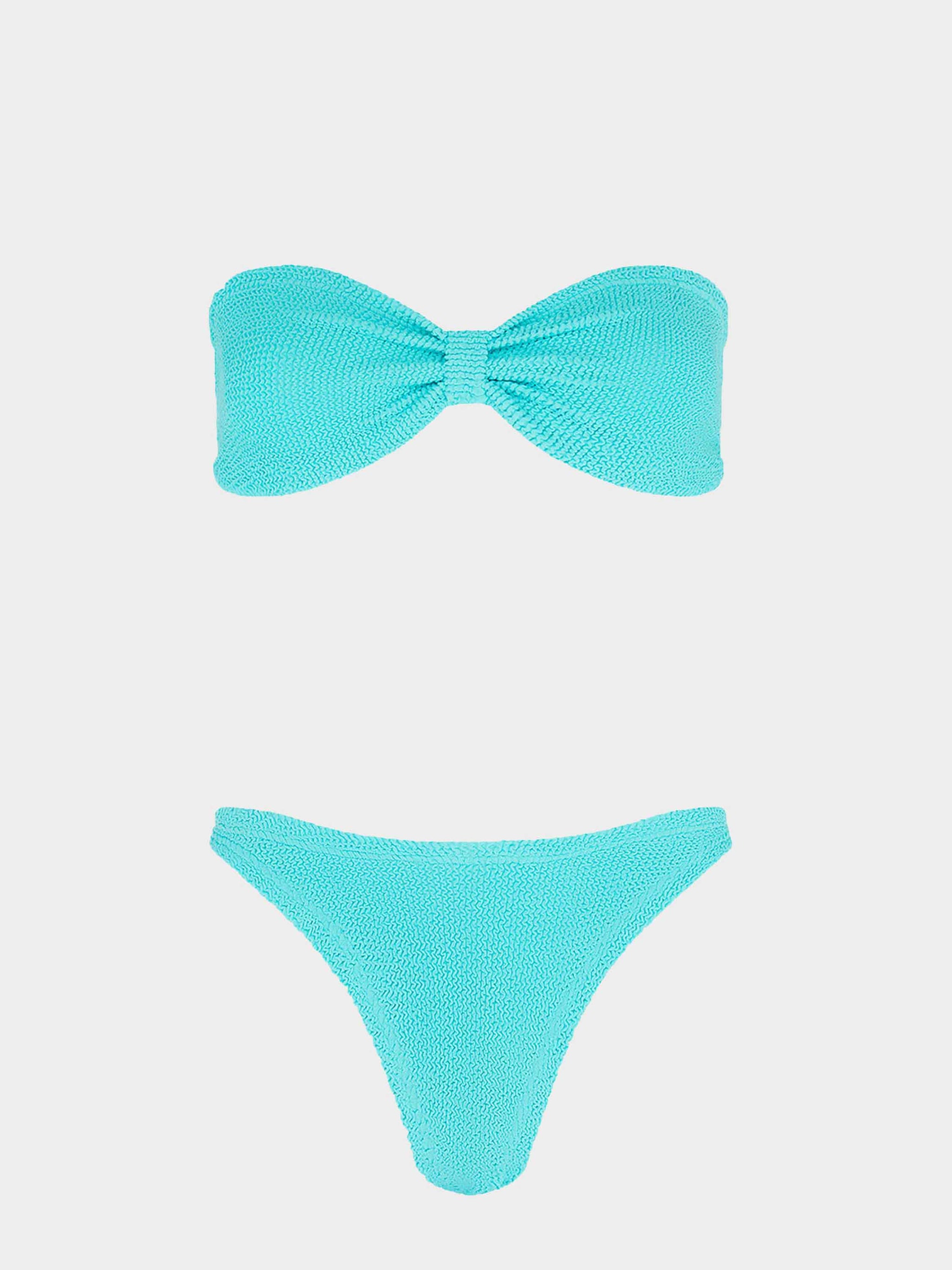 Tina Bikini - Aqua | One Size Swimwear | Hunza G